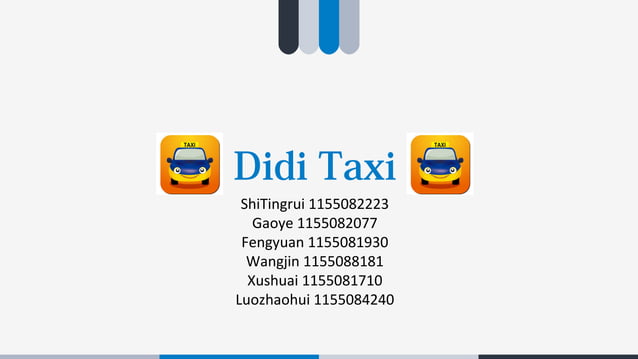 Didi taxi | PPT