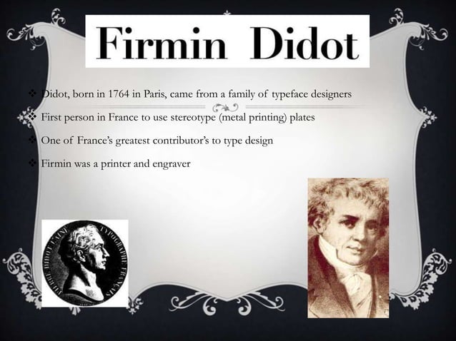 Didot assignment | PPT