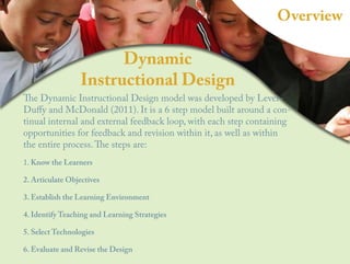 Dynamic Instructional Design Model | PDF