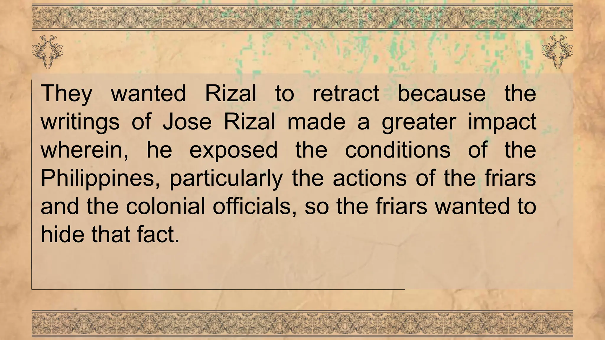 Did Rizal Retract Powerpoint Presentation.pptx