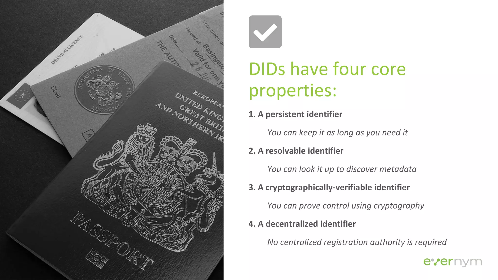 What are Decentralized Identifiers (DIDs)? | PPT