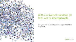 What are Decentralized Identifiers (DIDs)? | PPT
