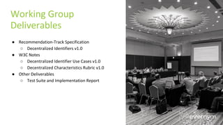 What are Decentralized Identifiers (DIDs)? | PPT
