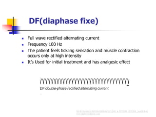 DIDYNAMIC CURRENT | PPT | Physical Therapy | Wellness