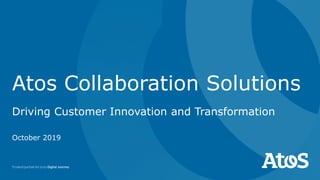 Atos Collaboration Solutions: 'Did You Know...?' | PPT