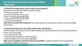 Did You Know Common Causes of Claim Rejections.pptx