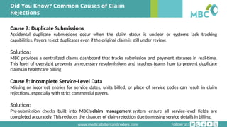Did You Know Common Causes of Claim Rejections.pptx