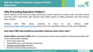 Did You Know Common Causes of Claim Rejections.pptx