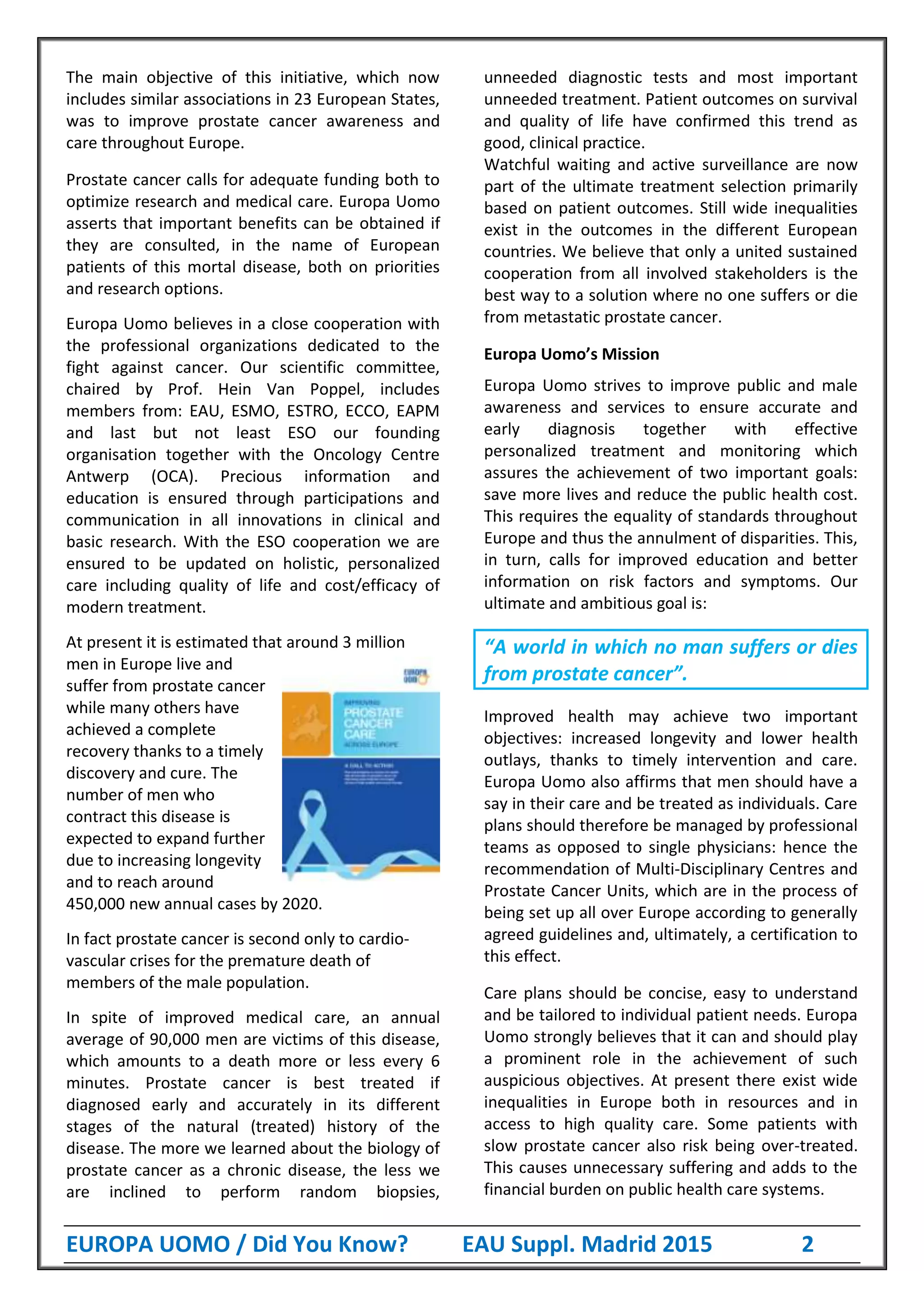 Did you know newsletter eau suppl 2015 | PDF
