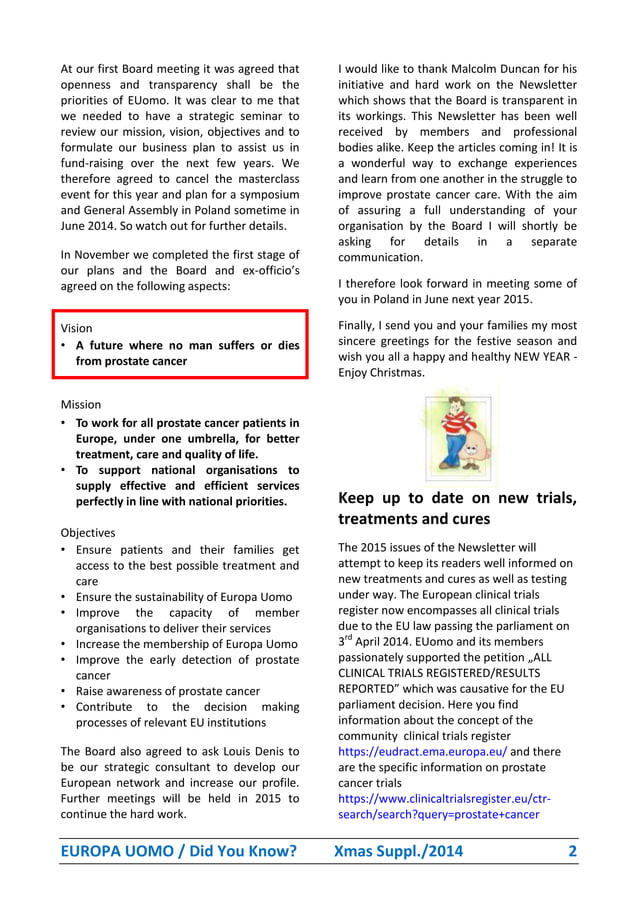 Did you know newsletter suppl.1 2014 | PDF