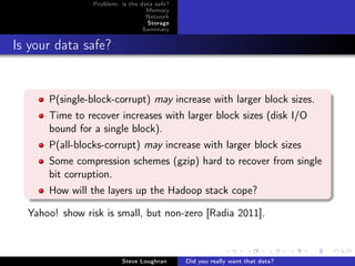 Did you really want that data? | PPT