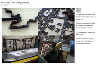 Die cutting process | PDF