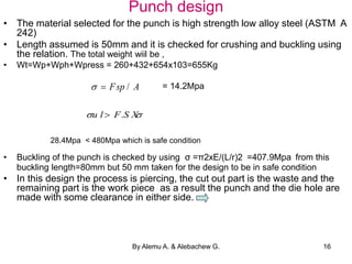 Die and punch Design Presentation.ppt