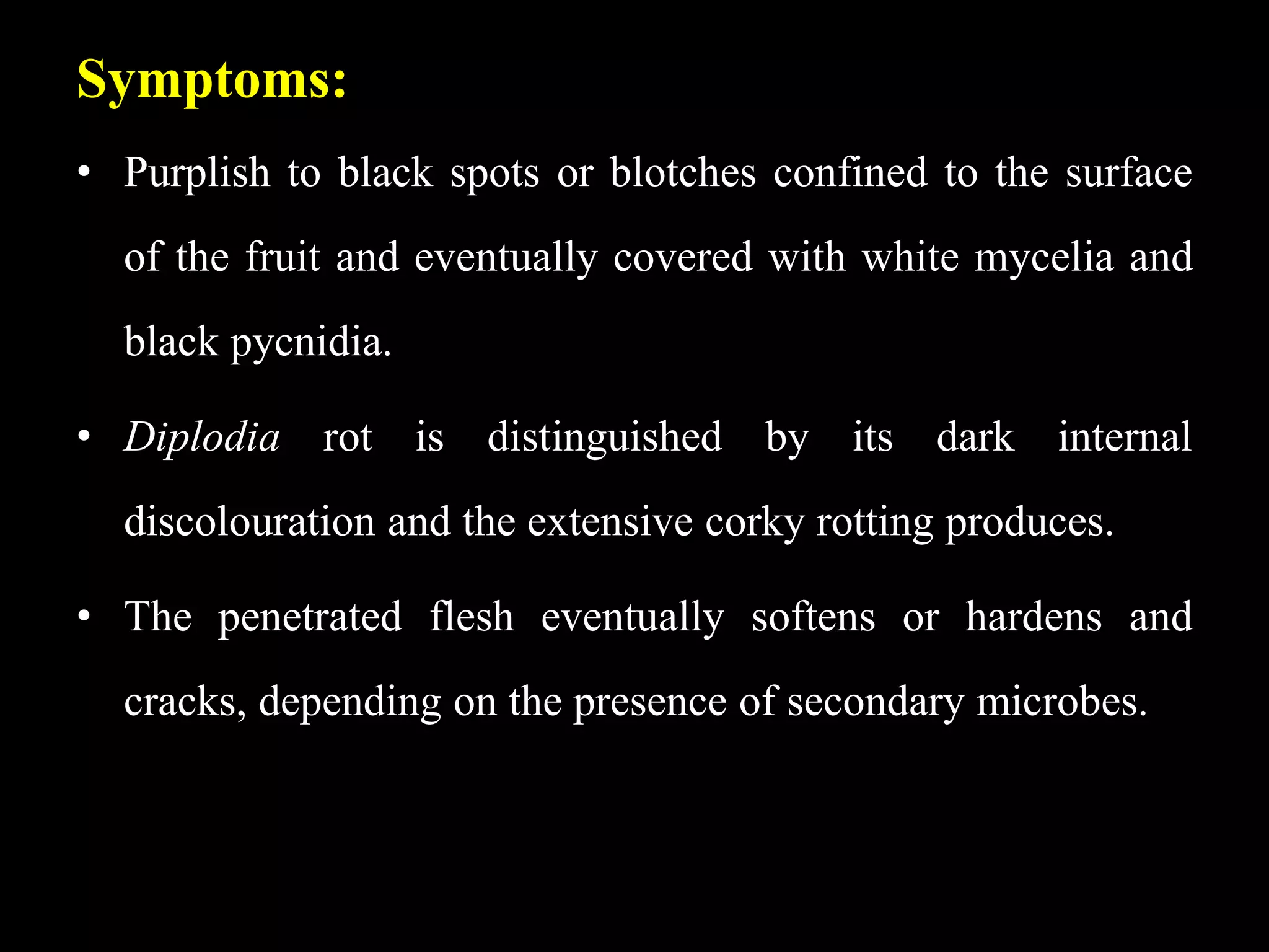 Dieases of Annona (Custard Apple) | PPT