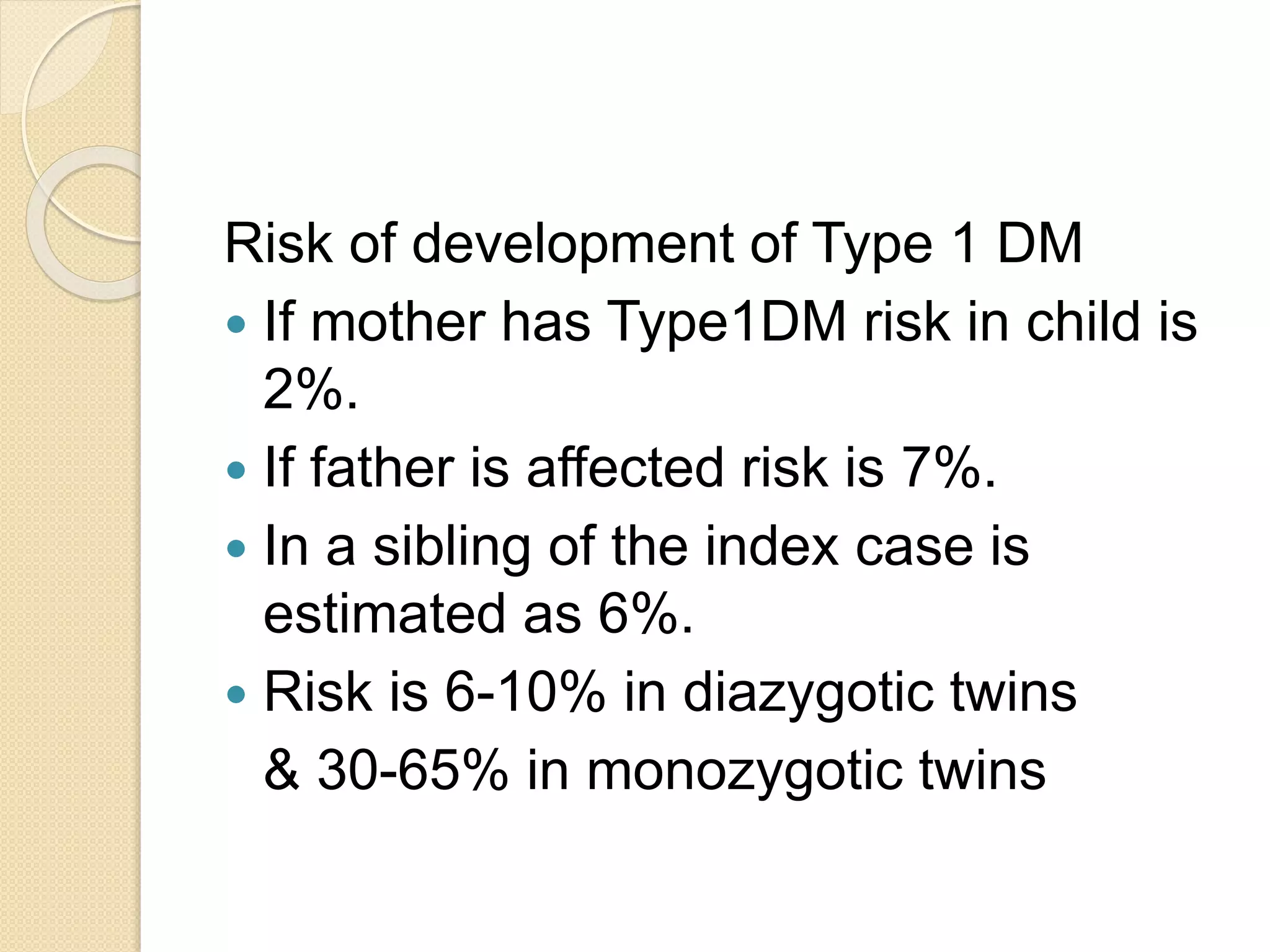 Diebetes mellitus type 1 | PPTX