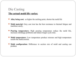 Die casting | PPT