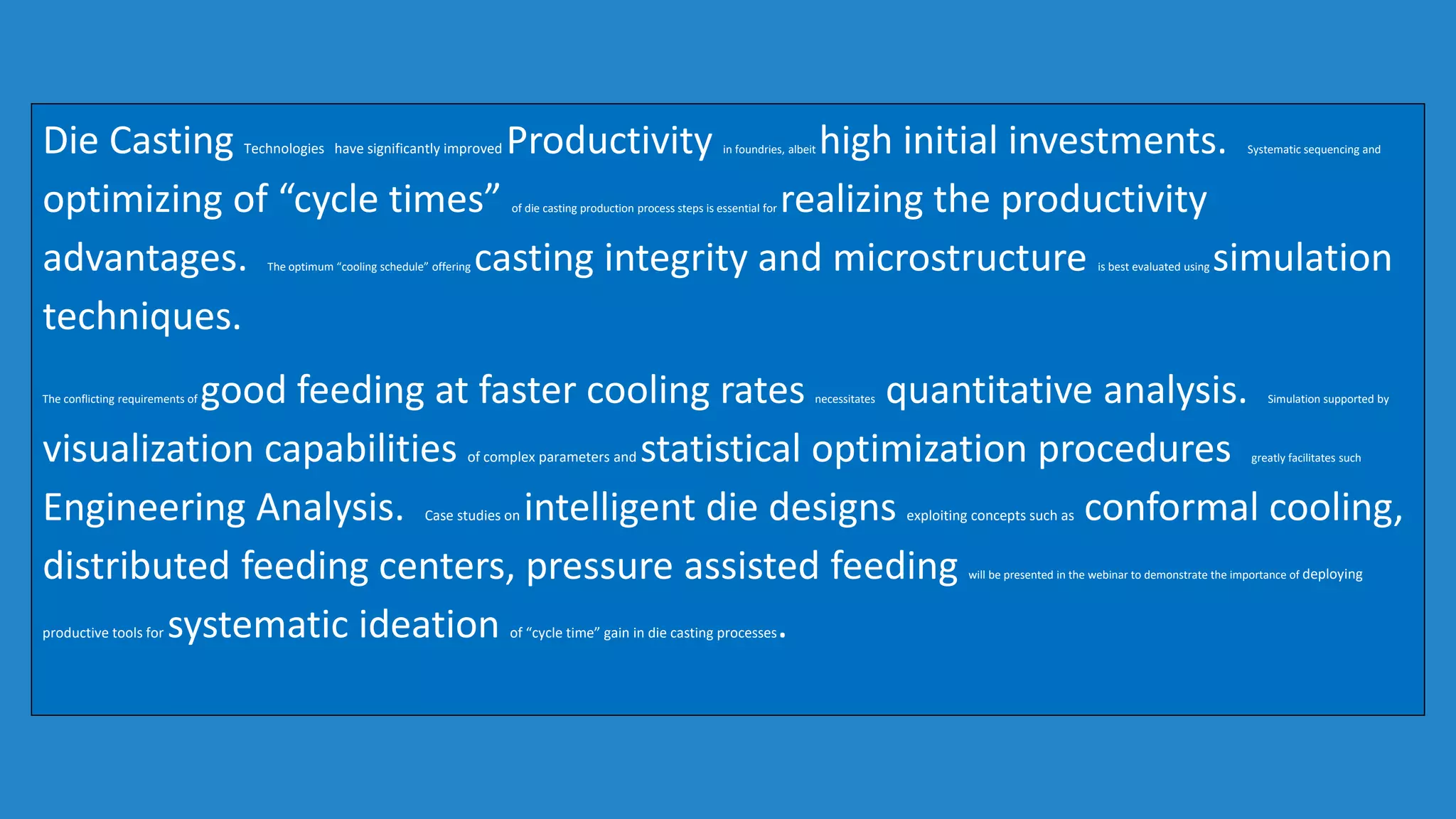 Die casting - Engineering Analysis | PPT