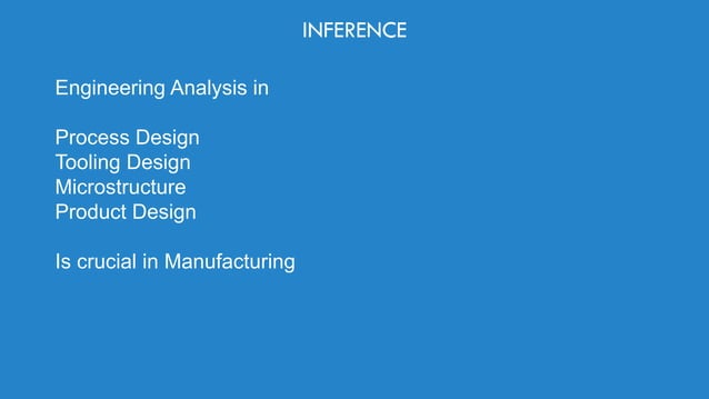 Die casting - Engineering Analysis | PPT