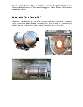 Die casting furnace | PDF