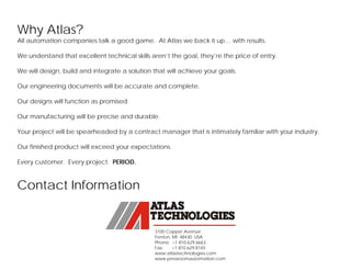 Die Change Systems - Atlas Technologies | PDF