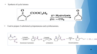 DIECKMANN CONDENSATION AND ULLMANN COUPLING REACTION | PDF