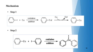 DIECKMANN CONDENSATION AND ULLMANN COUPLING REACTION | PDF