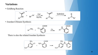 DIECKMANN CONDENSATION AND ULLMANN COUPLING REACTION | PDF