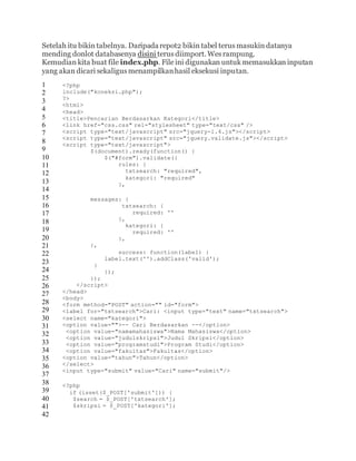 Di edit dikit | DOCX