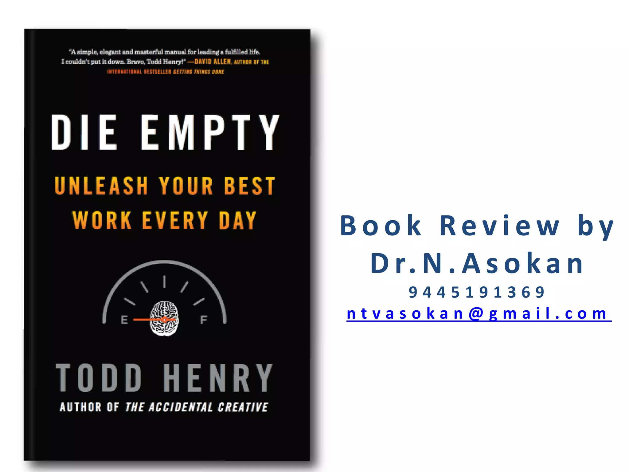 Die Empty Book Review | PDF