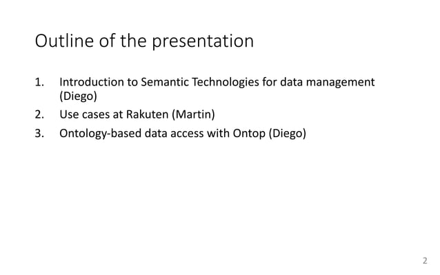 Semantic Technologies for Data Access | PDF