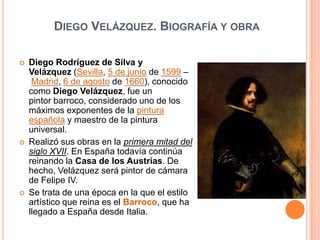 Diego velázquez | PPTX