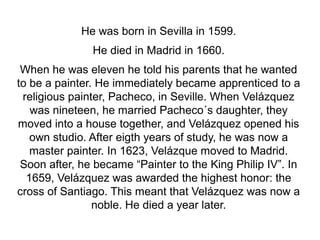 Diego Velázquez | ODP