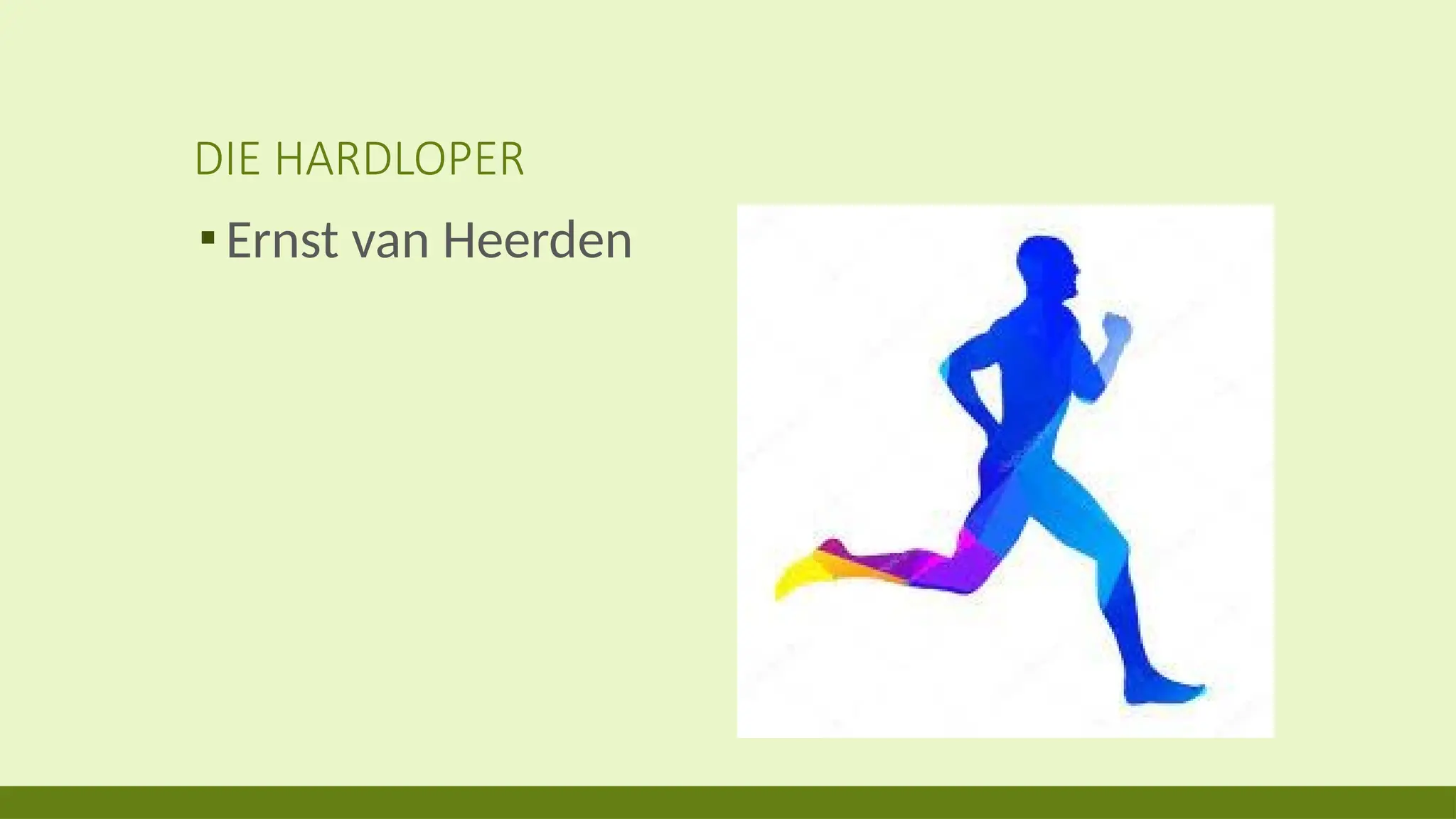 Die hardloper 2024 - Matric Afrikaans FAL poem | PPTX