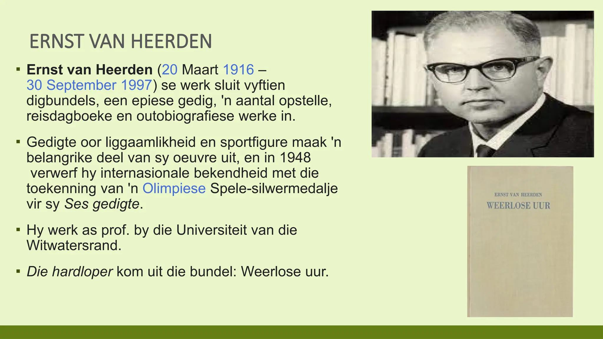 Die hardloper 2024 - Matric Afrikaans FAL poem | PPTX
