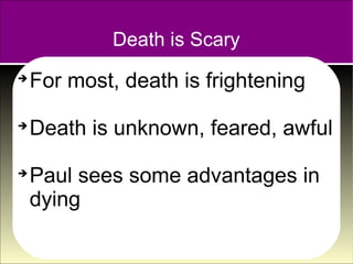 Die is gain | PPT