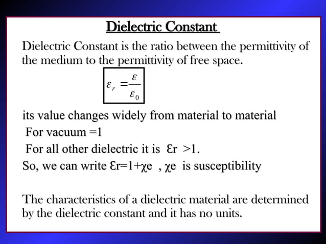 dielectric-properties_ solid state physics | PPT