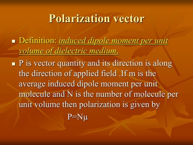 DielectricsDielectricsDielectricsDielectricsDielectrics | PPT