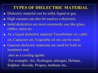 Dielectric constant | PPT
