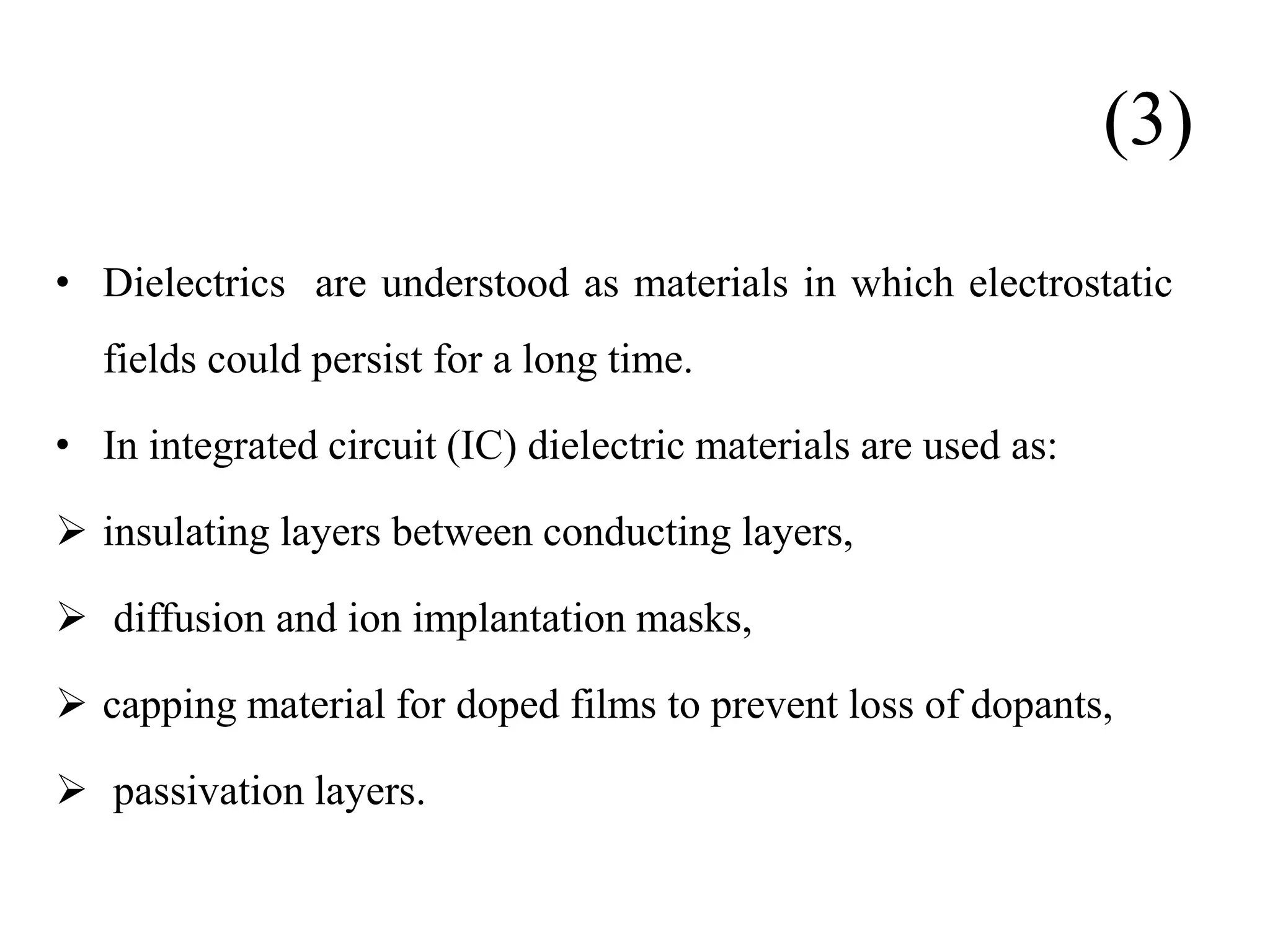 Dielectric materials | PDF