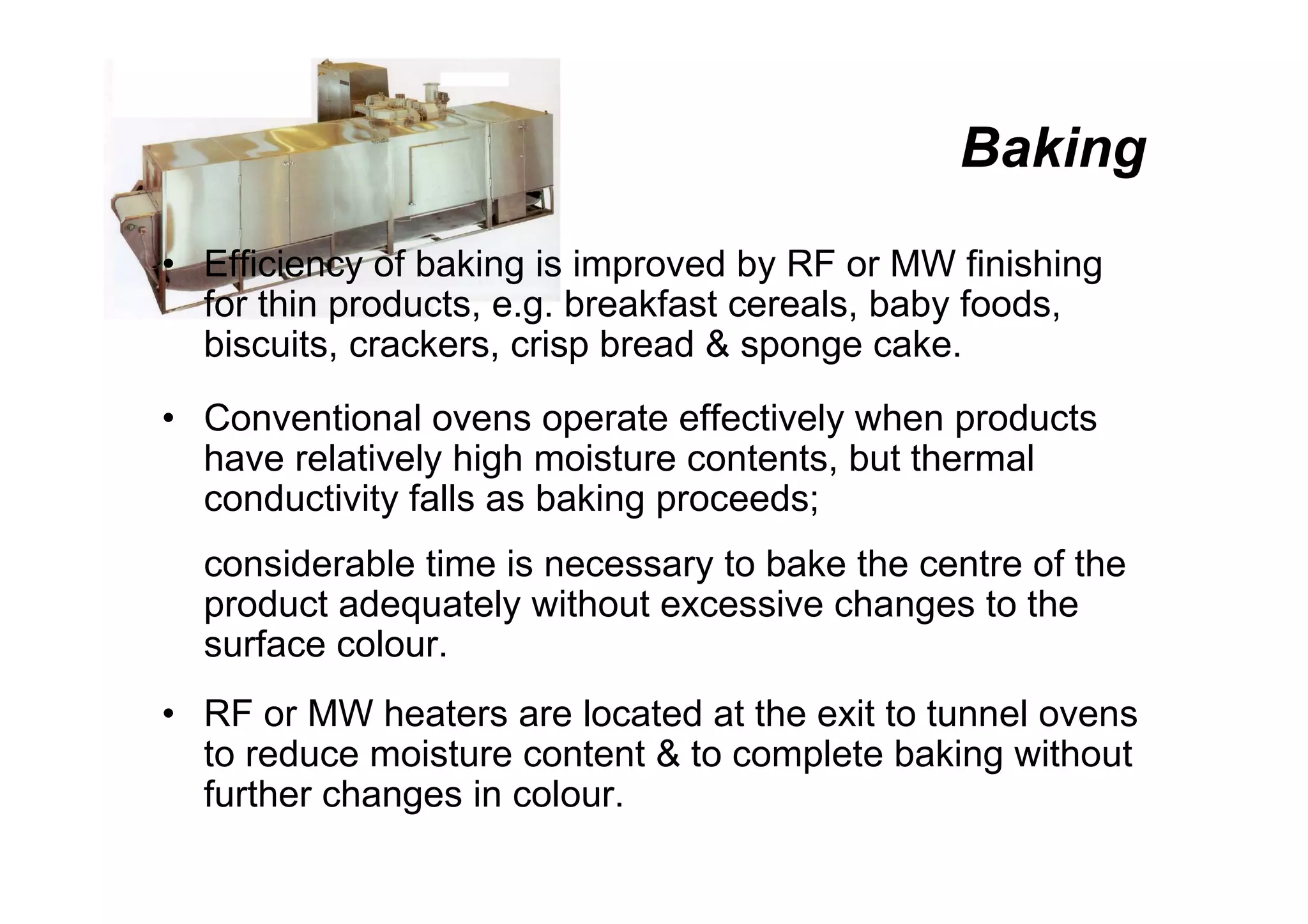 Dielectric, ohmic, infrared_heating for food products | PDF