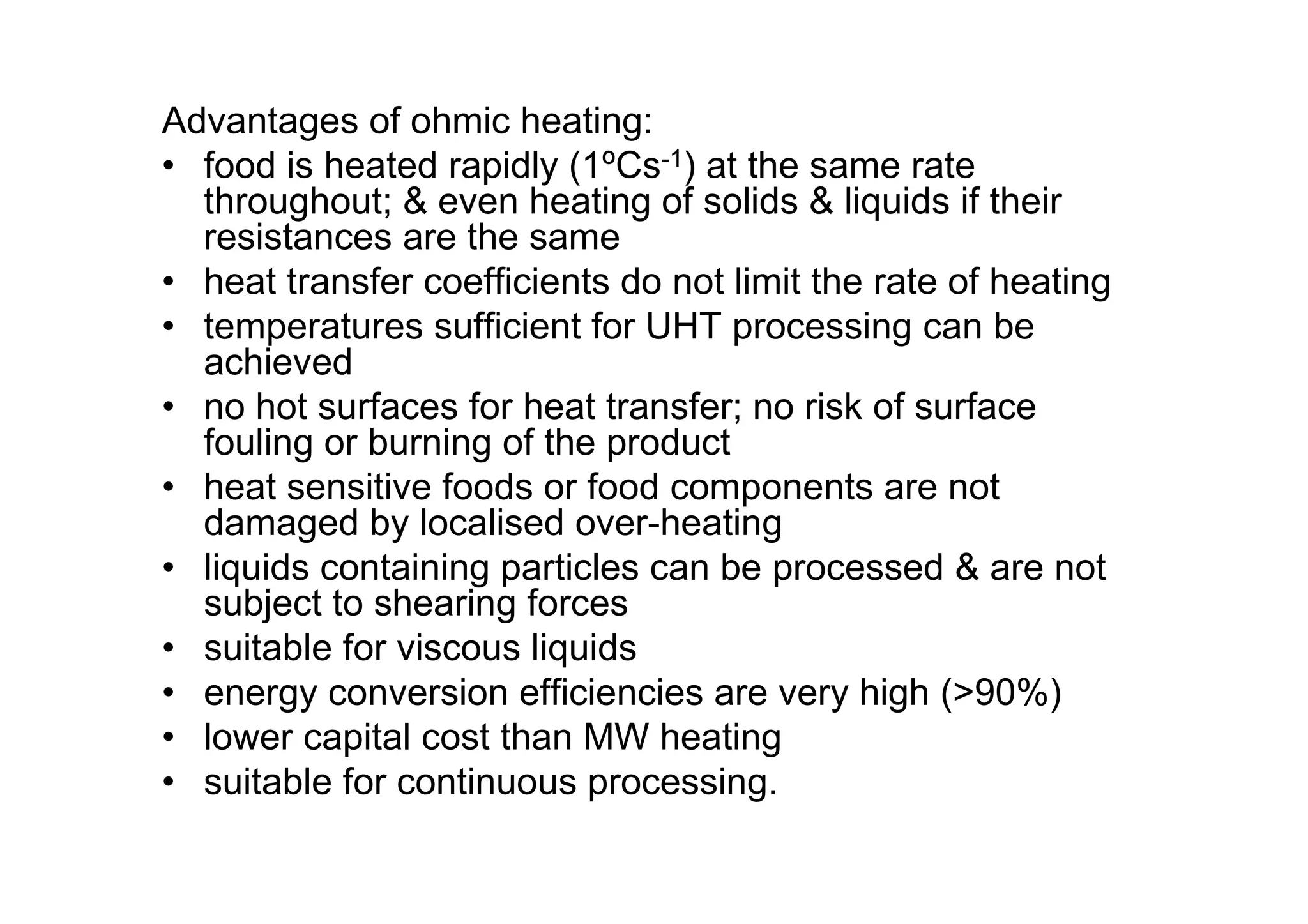 Dielectric, ohmic, infrared_heating for food products | PDF