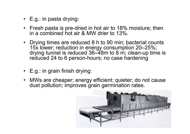 Dielectric, ohmic, infrared_heating for food products | PDF