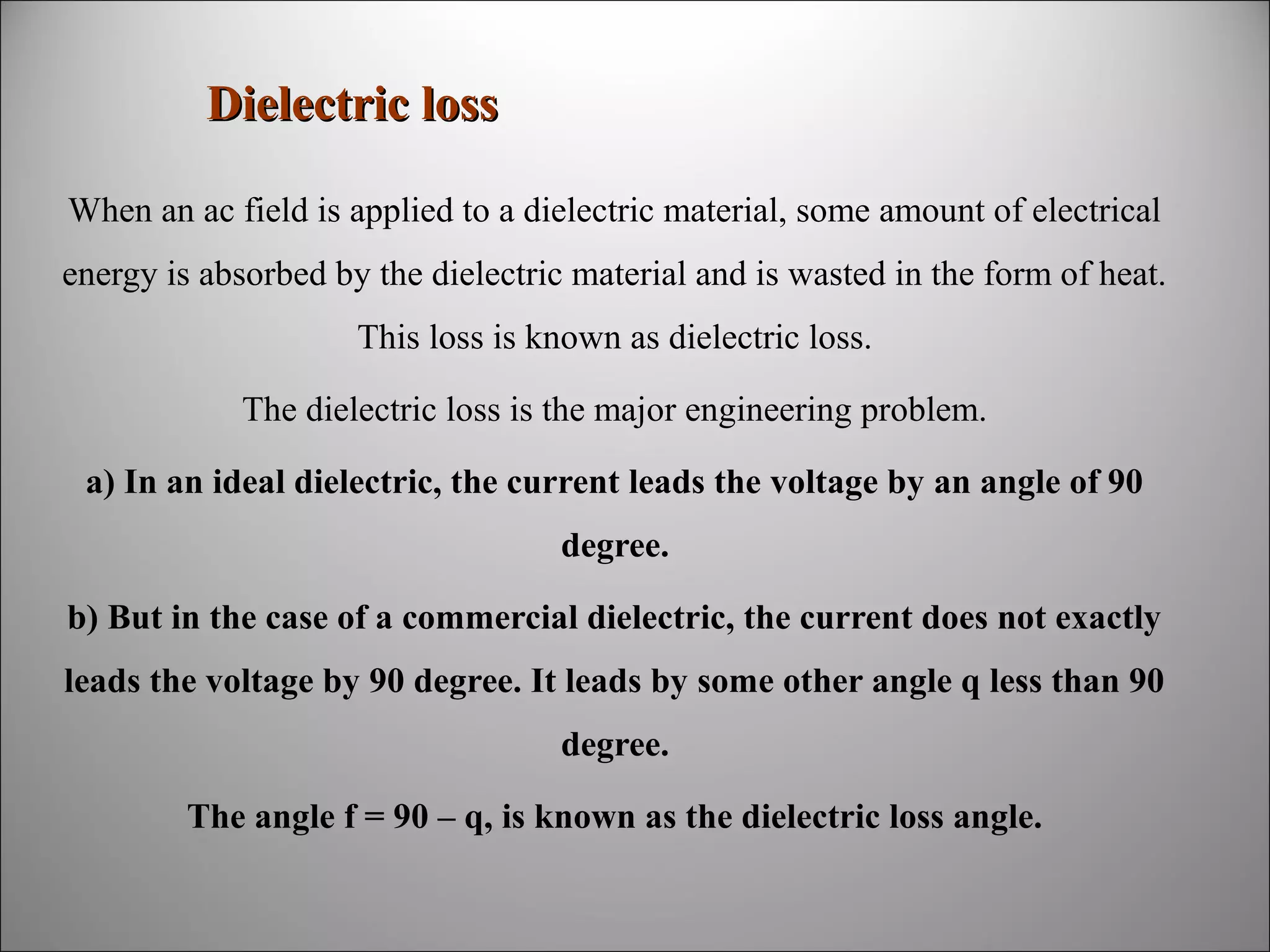 Dielectric Material and properties | PPT