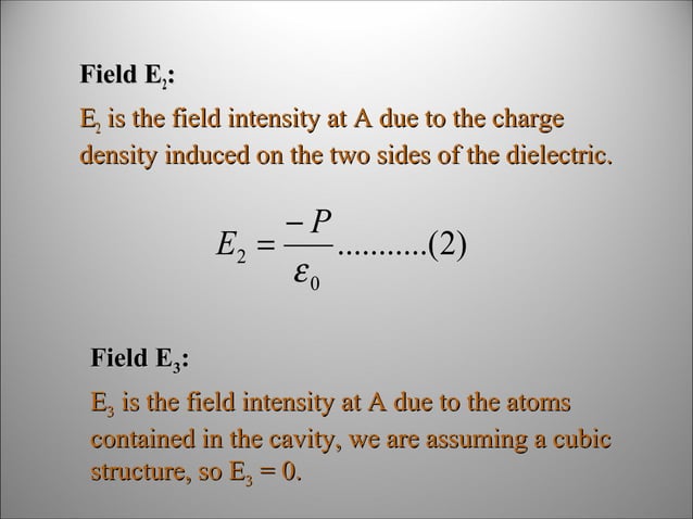 Dielectric Material and properties | PPT | Physics | Science