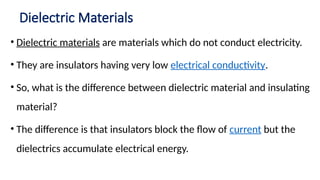 Dielectric Properties of insulators.pptx