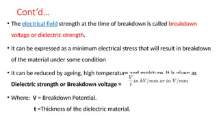 Dielectric Properties of insulators.pptx