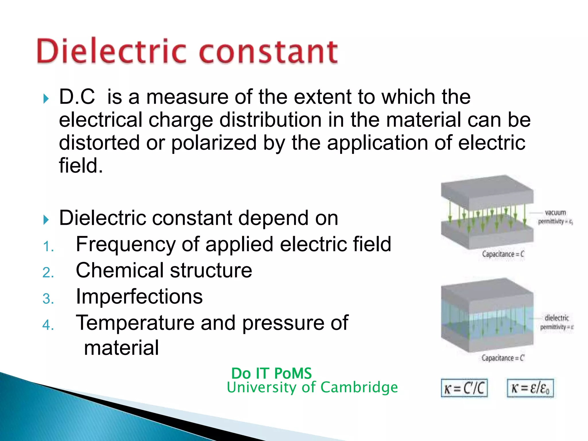 Dielectrics and microwaves | PPTX