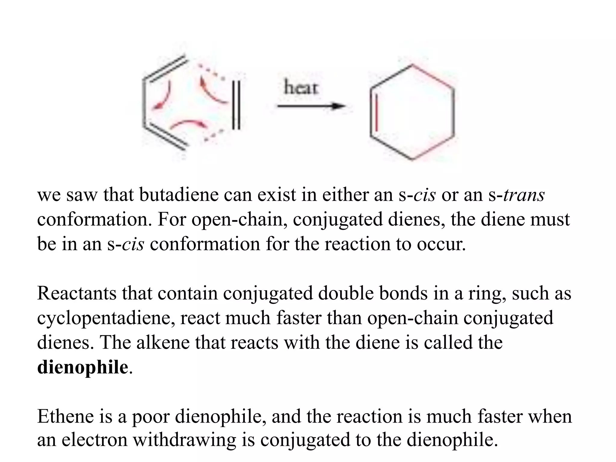 Diels alder and stability of conjucated dienes | PPTX