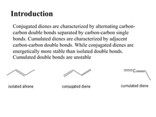Isolated Diene Vs Conjugated Diene