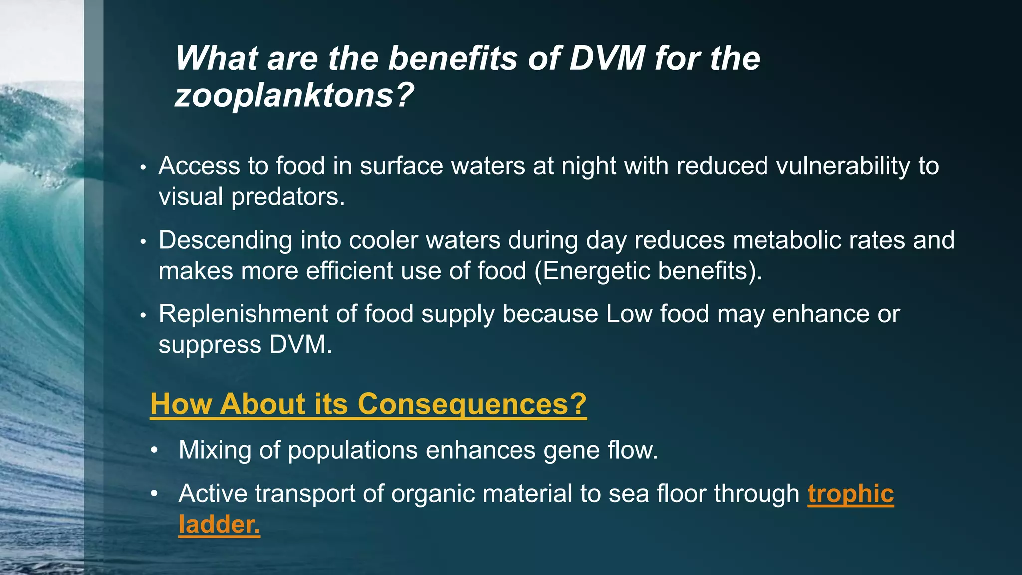 Diel vertical migration | PPTX